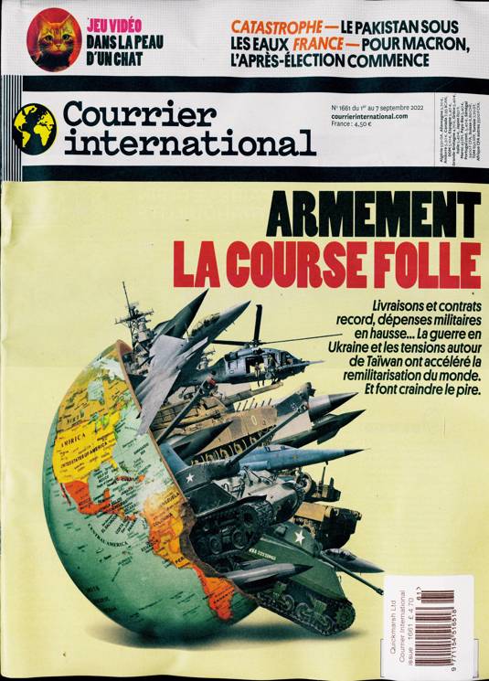 Courrier International Magazine Subscription | Buy at Newsstand.co.uk ...