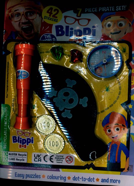 Blippi Magazine Subscription | Buy at Newsstand.co.uk | Pre School