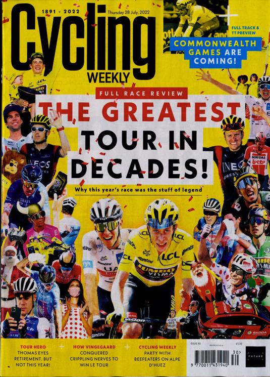 Cycling Weekly Magazine Subscription | Buy at Newsstand.co.uk | Cycling