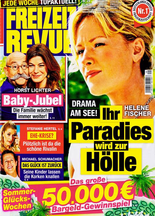 Freizeit Revue Magazine Subscription | Buy at Newsstand.co.uk | German