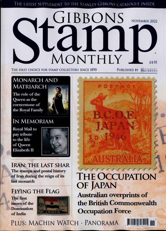 Gibbons Stamp Monthly Magazine Subscription | Buy at Newsstand.co.uk ...