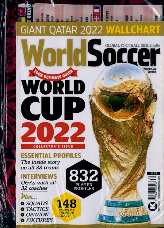Soccer Magazine Cover 2022