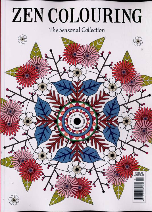 Zen Colouring Magazine Subscription | Buy at Newsstand.co.uk | Colouring