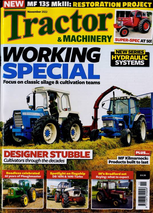 Tractor And Machinery Magazine Subscription | Buy at Newsstand.co.uk ...