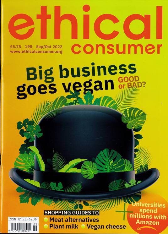 Ethical Consumer Magazine Subscription | Buy at Newsstand.co.uk | Green ...