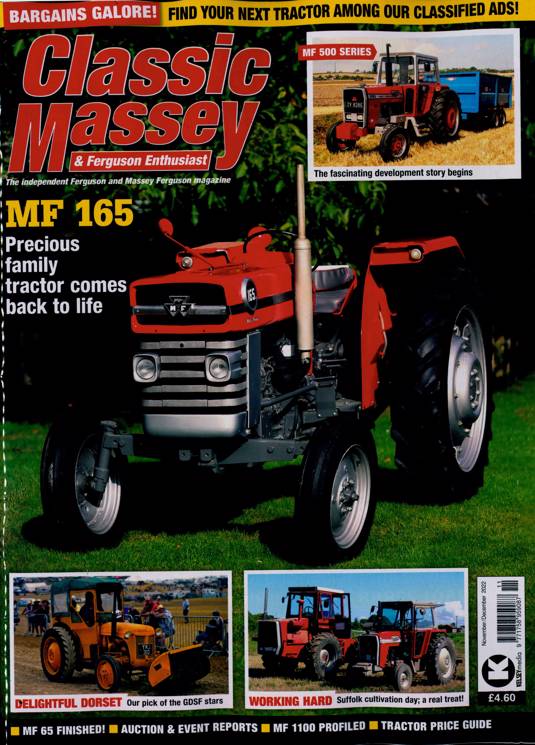 Classic Massey Ferguson Magazine Subscription | Buy at Newsstand.co.uk ...