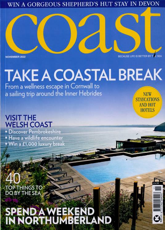 Coast Magazine Subscription | Buy at Newsstand.co.uk | Countryside