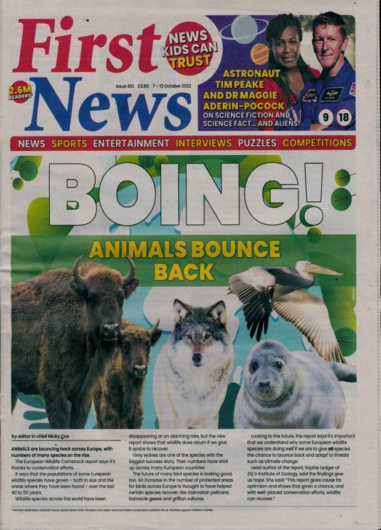 First News Magazine Subscription | Buy at Newsstand.co.uk | General