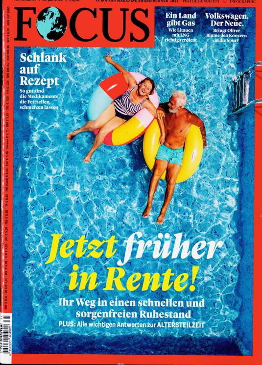 Focus (German) Magazine Subscription | Buy at Newsstand.co.uk | German