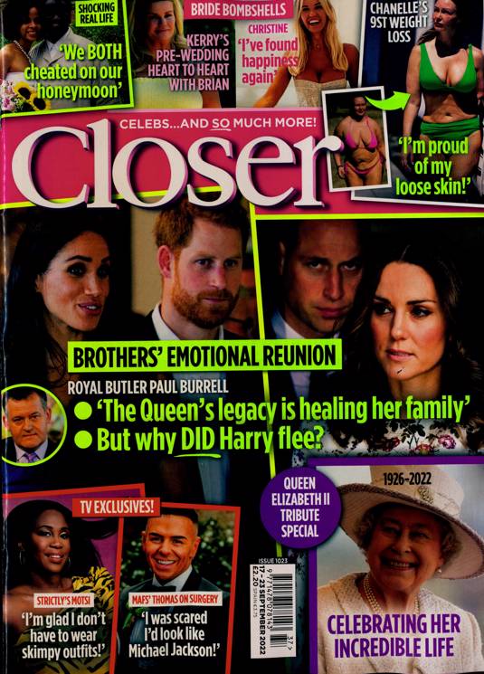 Closer Magazine Subscription | Buy at Newsstand.co.uk | Women's Weekly