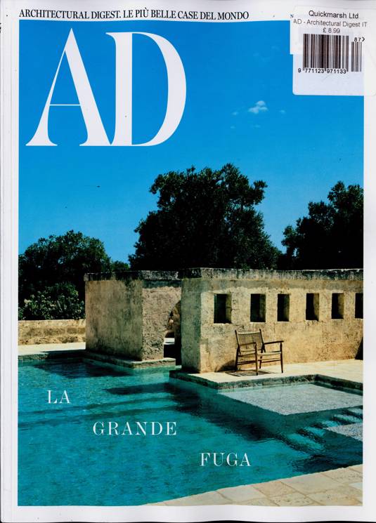 Architectural Digest Italian Magazine Subscription | Buy at Newsstand ...