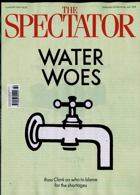 Spectator Magazine Subscription | Buy at Newsstand.co.uk | UK Current ...