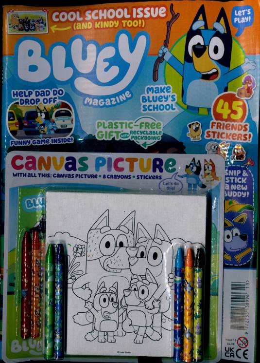 Bluey Magazine Subscription | Buy at Newsstand.co.uk | Pre School