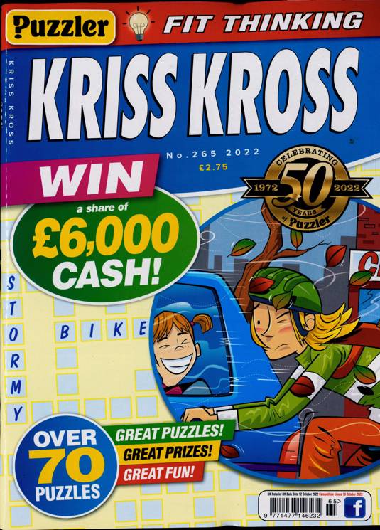 Puzzler Kriss Kross Magazine Subscription | Buy at Newsstand.co.uk ...