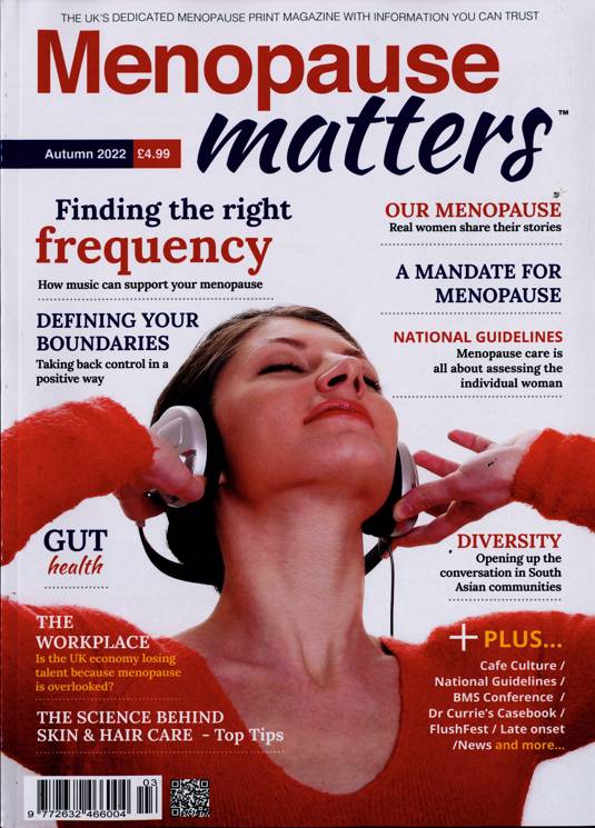 Menopause Matters Magazine Subscription | Buy at Newsstand.co.uk ...