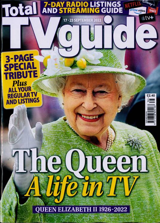Total Tv Guide England Magazine Subscription | Buy at Newsstand.co.uk ...
