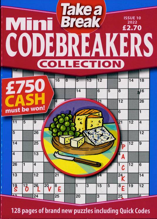 Tab Mini Codebreakers Coll Magazine Subscription | Buy at Newsstand.co.uk | Codeword