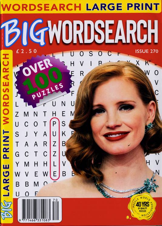 Big Wordsearch Magazine Subscription | Buy at Newsstand.co.uk | Wordsearch