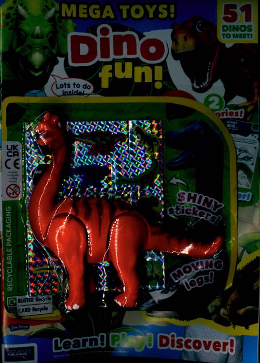 Dino Fun Magazine Subscription | Buy at Newsstand.co.uk | Pre School