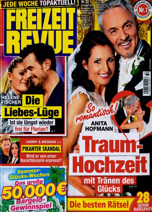 Freizeit Revue Magazine Subscription | Buy at Newsstand.co.uk | German