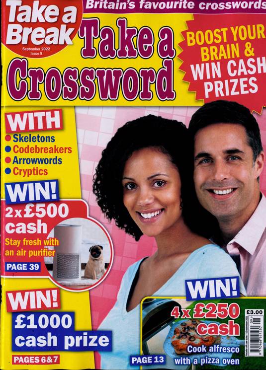 Take A Crossword Magazine Subscription | Buy at Newsstand.co.uk | Crossword