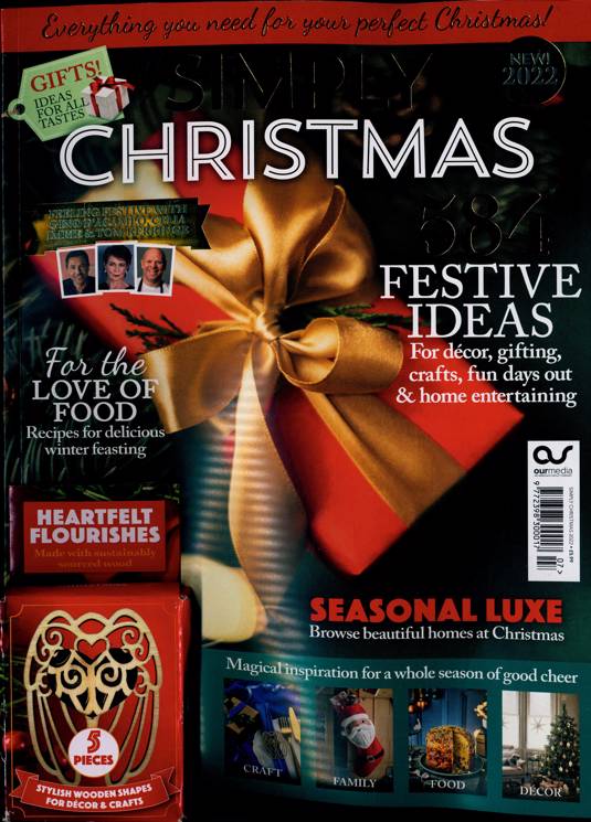 Simply Christmas Magazine Subscription | Buy at Newsstand.co.uk ...