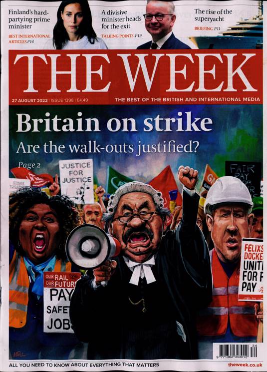 The Week Magazine Subscription | Buy at Newsstand.co.uk | UK Current ...