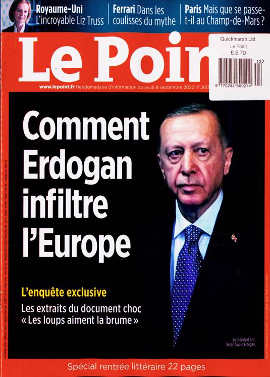 Le Point Magazine Subscription | Buy at Newsstand.co.uk | French