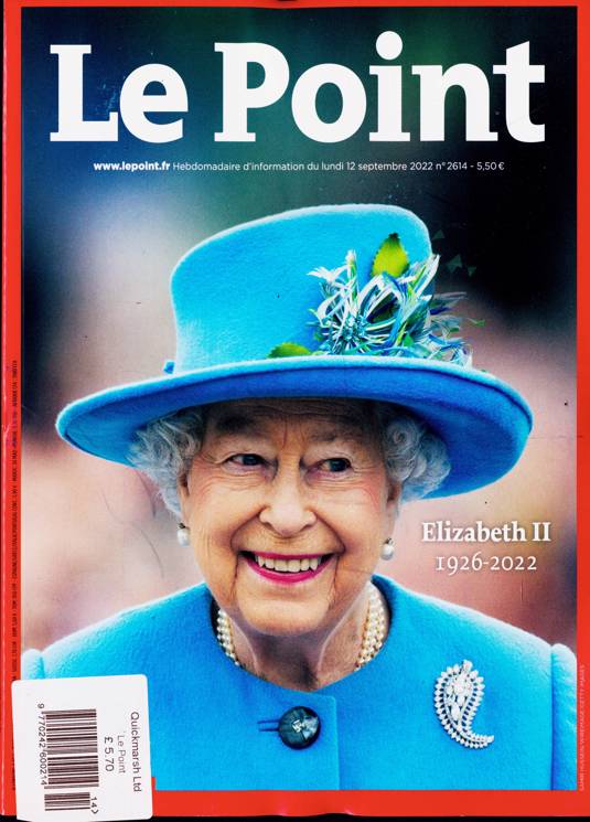 Le Point Magazine Subscription | Buy at Newsstand.co.uk | French