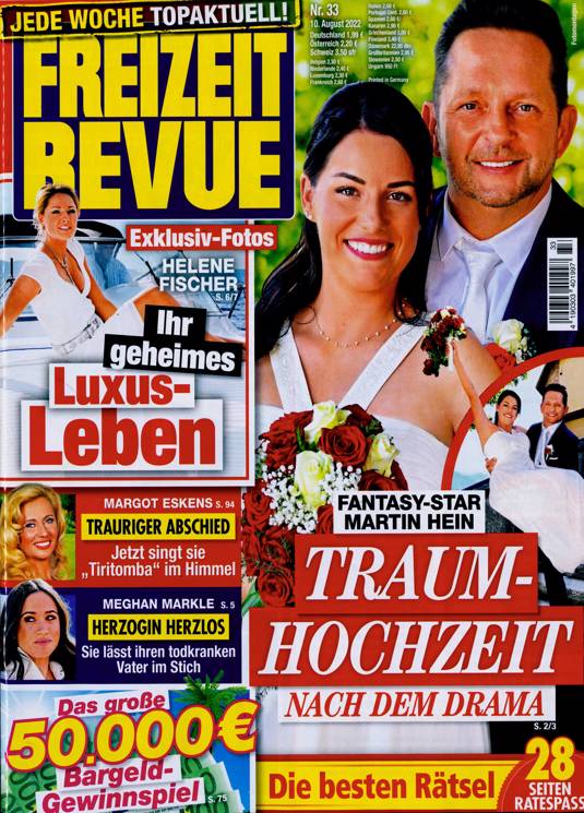 Freizeit Revue Magazine Subscription | Buy at Newsstand.co.uk | German
