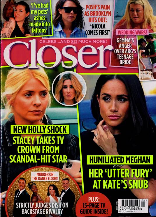 Closer Magazine Subscription | Buy at Newsstand.co.uk | Women's Weekly