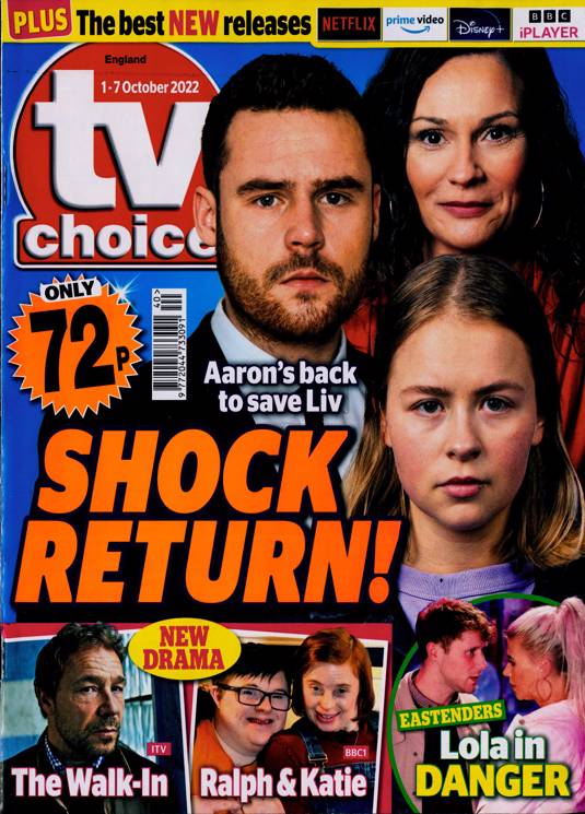 Tv Choice England Magazine Subscription | Buy at Newsstand.co.uk | TV ...