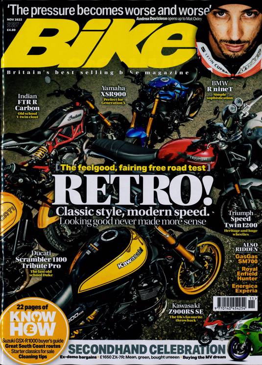 Bike Monthly Magazine Subscription | Buy at Newsstand.co.uk | Motorcycling