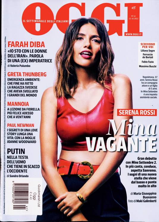 Oggi Magazine Subscription | Buy at Newsstand.co.uk | Italian