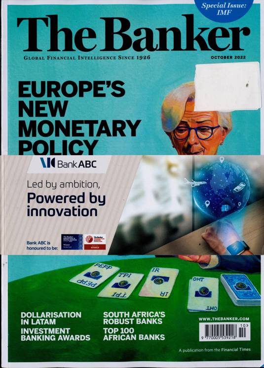 The Banker Magazine Subscription | Buy at Newsstand.co.uk | Business ...