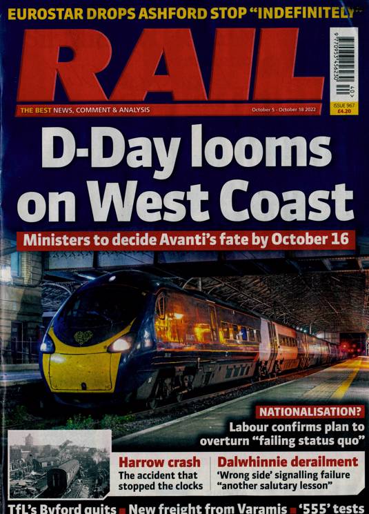 Rail Magazine Subscription | Buy at Newsstand.co.uk | Railways