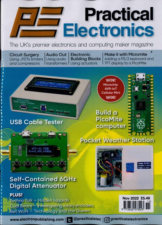 Practical Electronics Magazine Subscription | Buy at Newsstand.co.uk ...