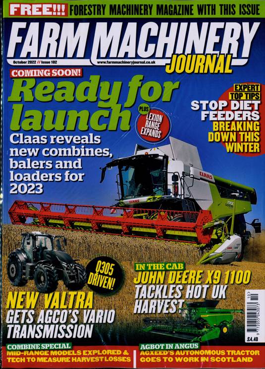 Farm Machinery Journal Magazine Subscription | Buy at Newsstand.co.uk ...