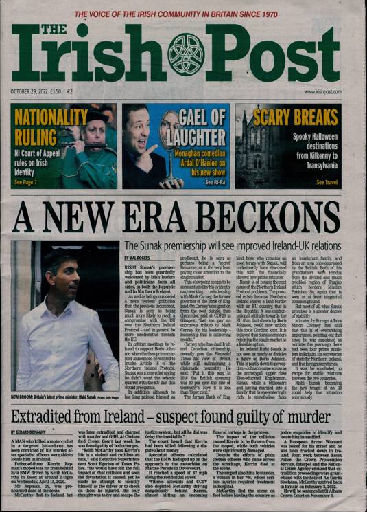 Irish Post Magazine Subscription | Buy at Newsstand.co.uk | Other Overseas