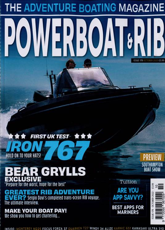 Powerboat & Rib Magazine Subscription | Buy at Newsstand.co.uk | Boating