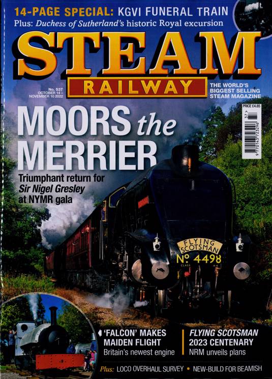 Steam Railway Magazine Subscription | Buy at Newsstand.co.uk | Railways