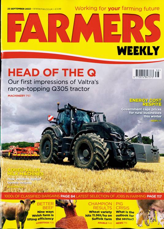 Farmers Weekly Magazine Subscription | Buy at Newsstand.co.uk | Agriculture