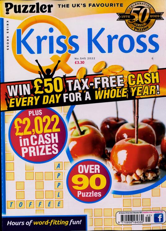 Puzzler Q Kriss Kross Magazine Subscription | Buy at Newsstand.co.uk ...