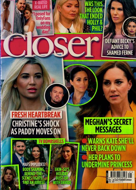 Closer Magazine Subscription | Buy at Newsstand.co.uk | Women's Weekly