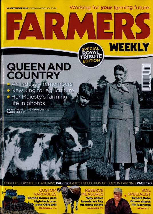 Farmers Weekly Magazine Subscription | Buy at Newsstand.co.uk | Agriculture