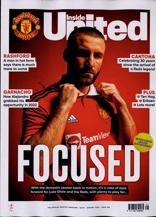 Inside United Magazine Subscription | Buy at Newsstand.co.uk | Football