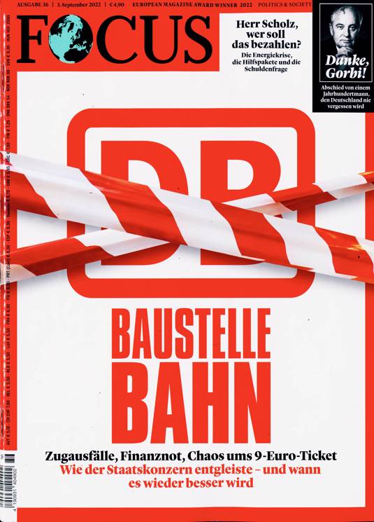 Focus (German) Magazine Subscription | Buy at Newsstand.co.uk | German