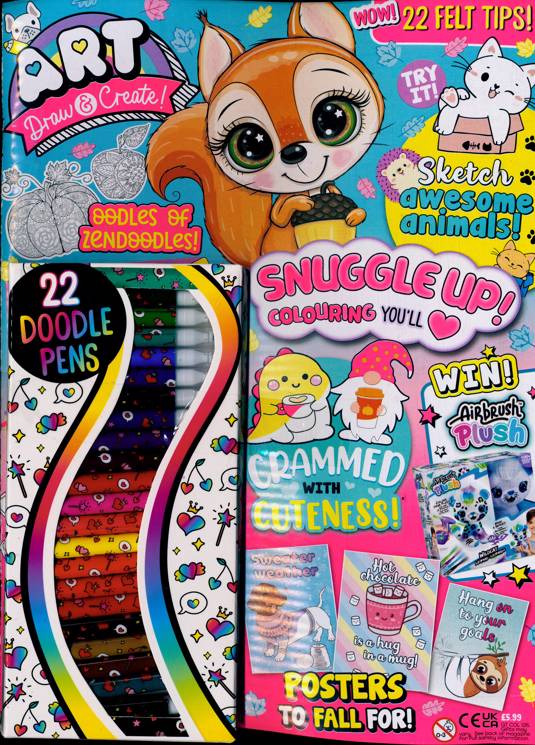 Art Draw And Create Magazine Subscription | Buy at Newsstand.co.uk ...