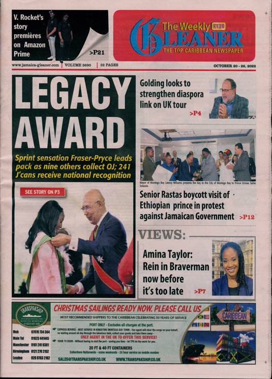 Gleaner Magazine Subscription | Buy at Newsstand.co.uk | UK Current Affairs