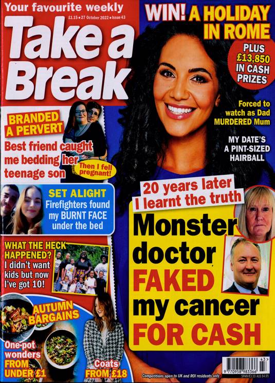 Take A Break Magazine Subscription | Buy at Newsstand.co.uk | Women's ...